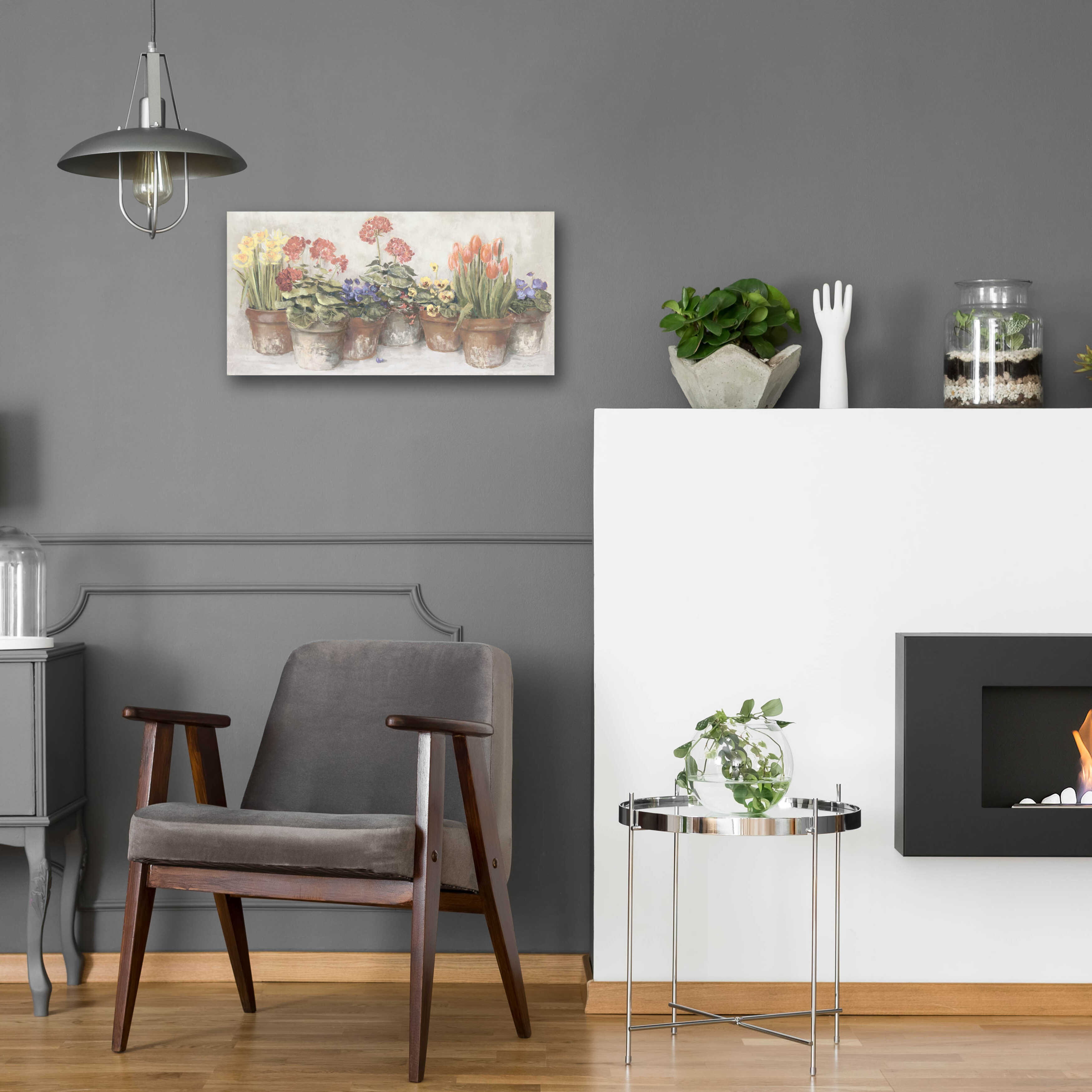 Lark Manor™ Spring In The Greenhouse Neutral' by Carol Rowan, Acrylic ...