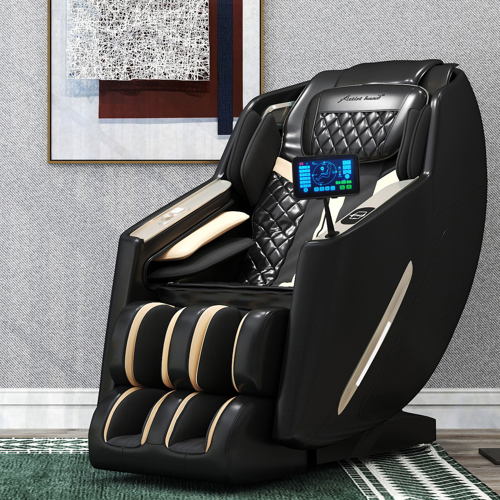 Brayden Studio® 3d Full Body Zero Gravity Massage Chair With Ai Voice ...