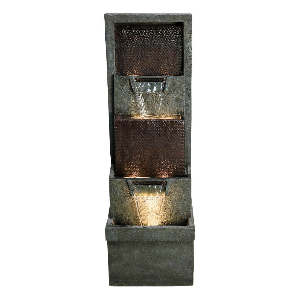 SunJet 39.3"H outdoor garden fountain | Wayfair