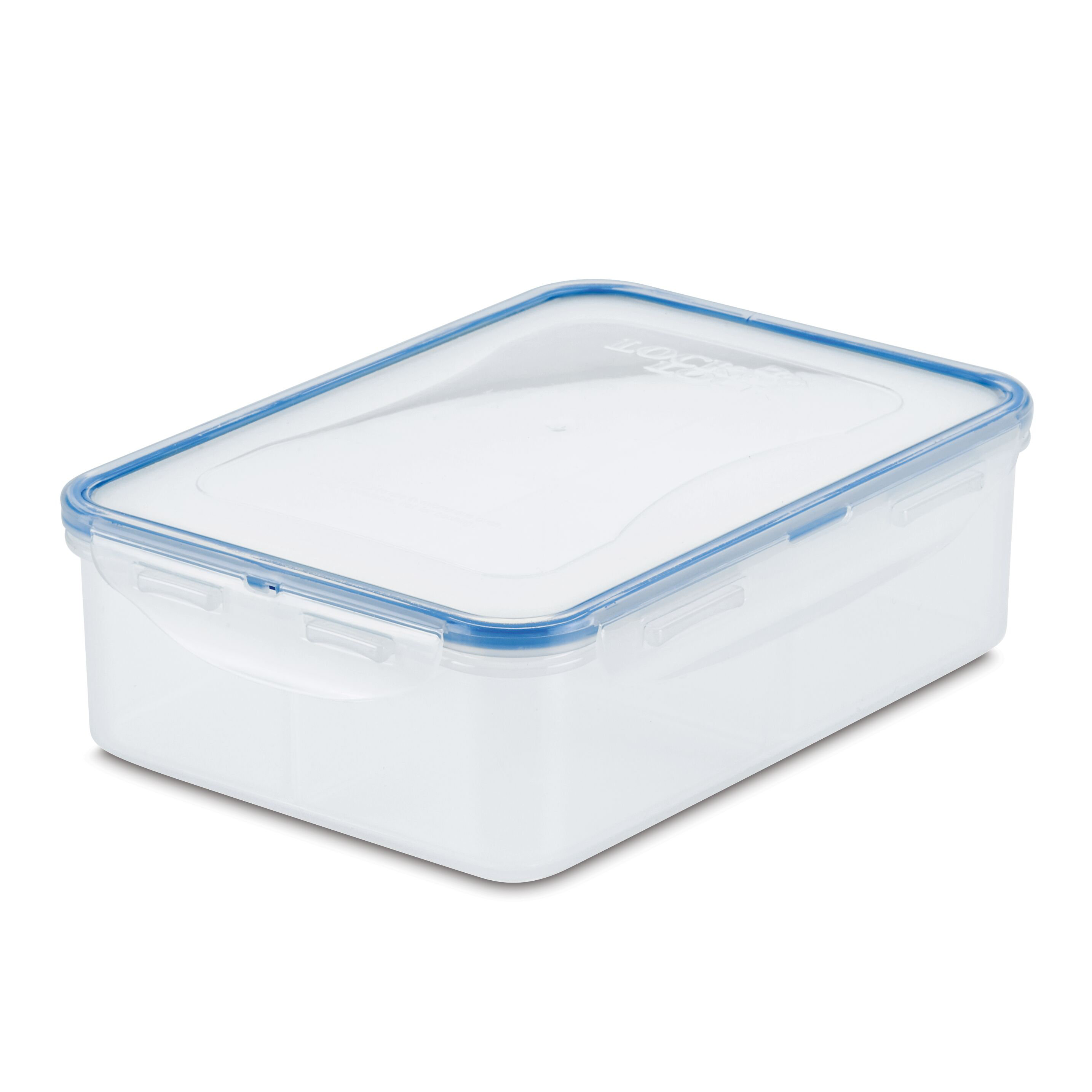 LocknLock Easy Essentials Divided Rectangular 2 Container Food Storage ...