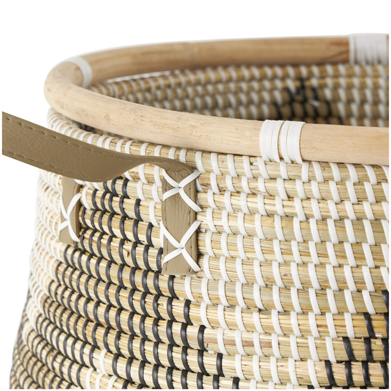 Bungalow Rose 2 Piece Manufactured Wood General Basket Set & Reviews ...