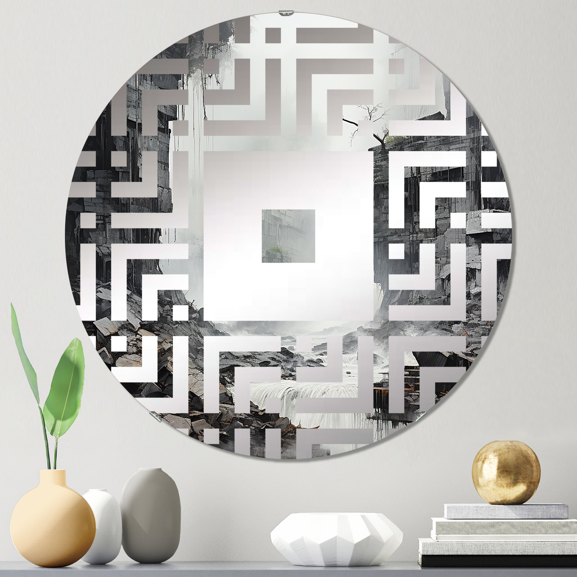 East Urban Home Gelica - Square Wall Mirror - Wayfair Canada