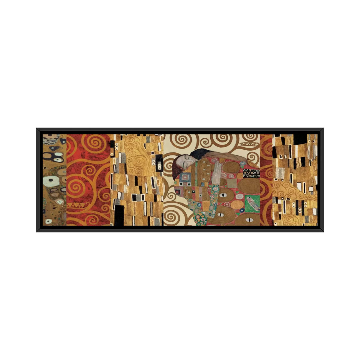 Vault W Artwork 'Klimt Deco' By Gustav Klimt Graphic Art Print on ...