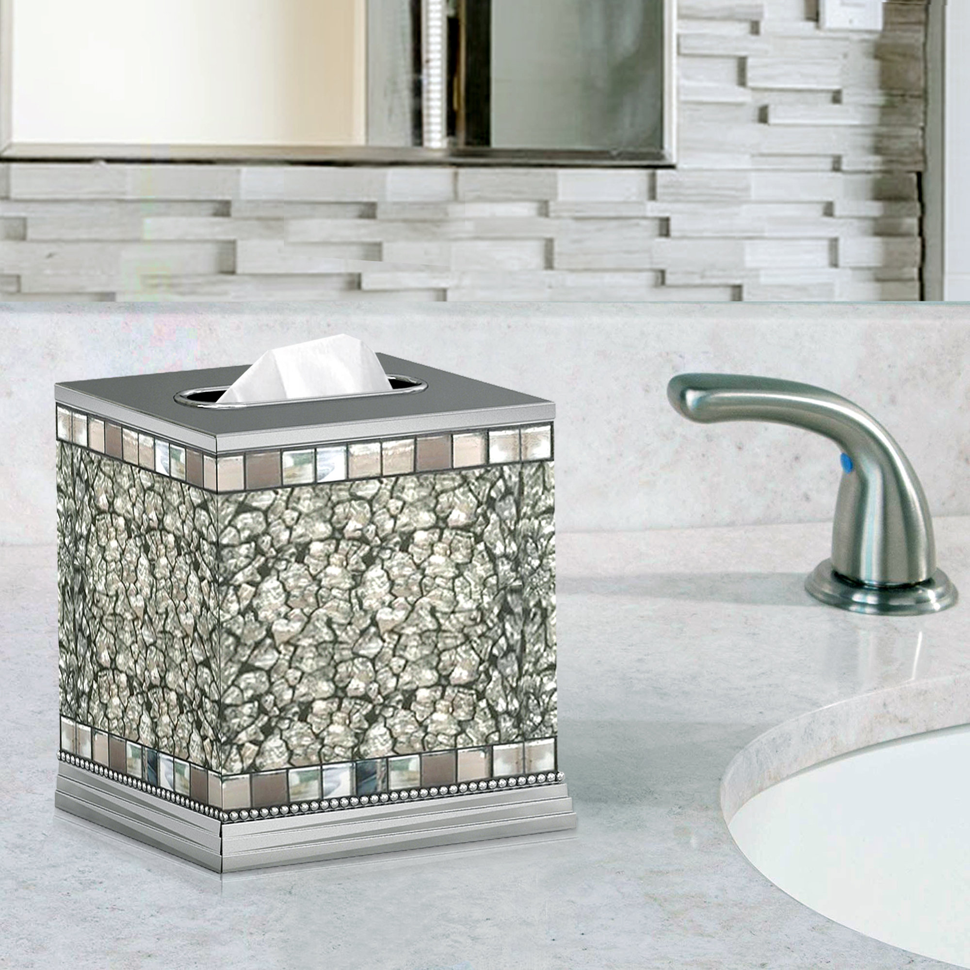 Tatara Group Iceberg Tissue Box Cover & Reviews | Wayfair