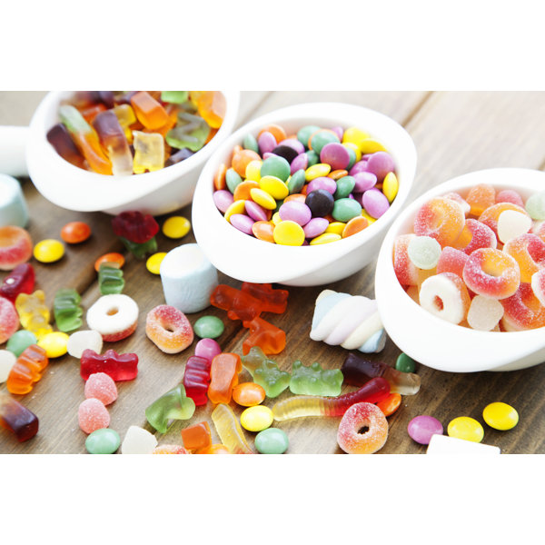17 Stories Colourful Candies by Bfk92 - Wrapped Canvas Photograph ...