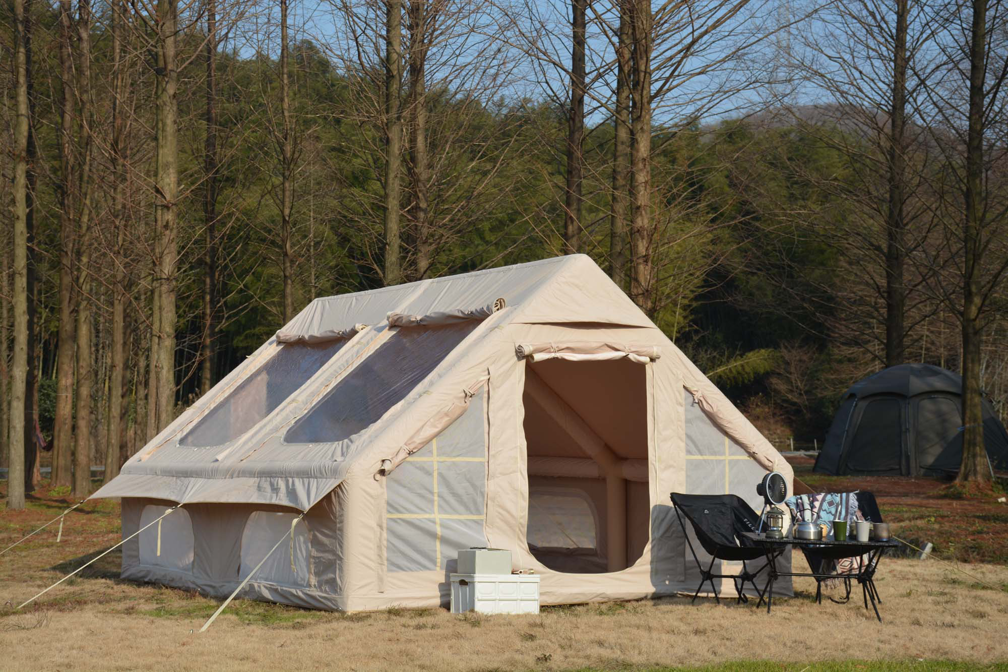 Greenhome Trade Tente de camping gonflable 4 saisons avec structure ...
