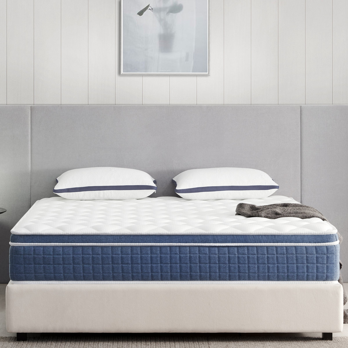 Alwyn Home Peggy 12'' Medium Gel Memory Foam Mattress & Reviews | Wayfair