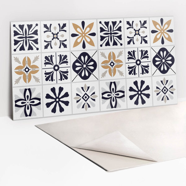 Canora Grey Longbridge 50cm x 100cm PVC Field Tile in White | Wayfair.ie