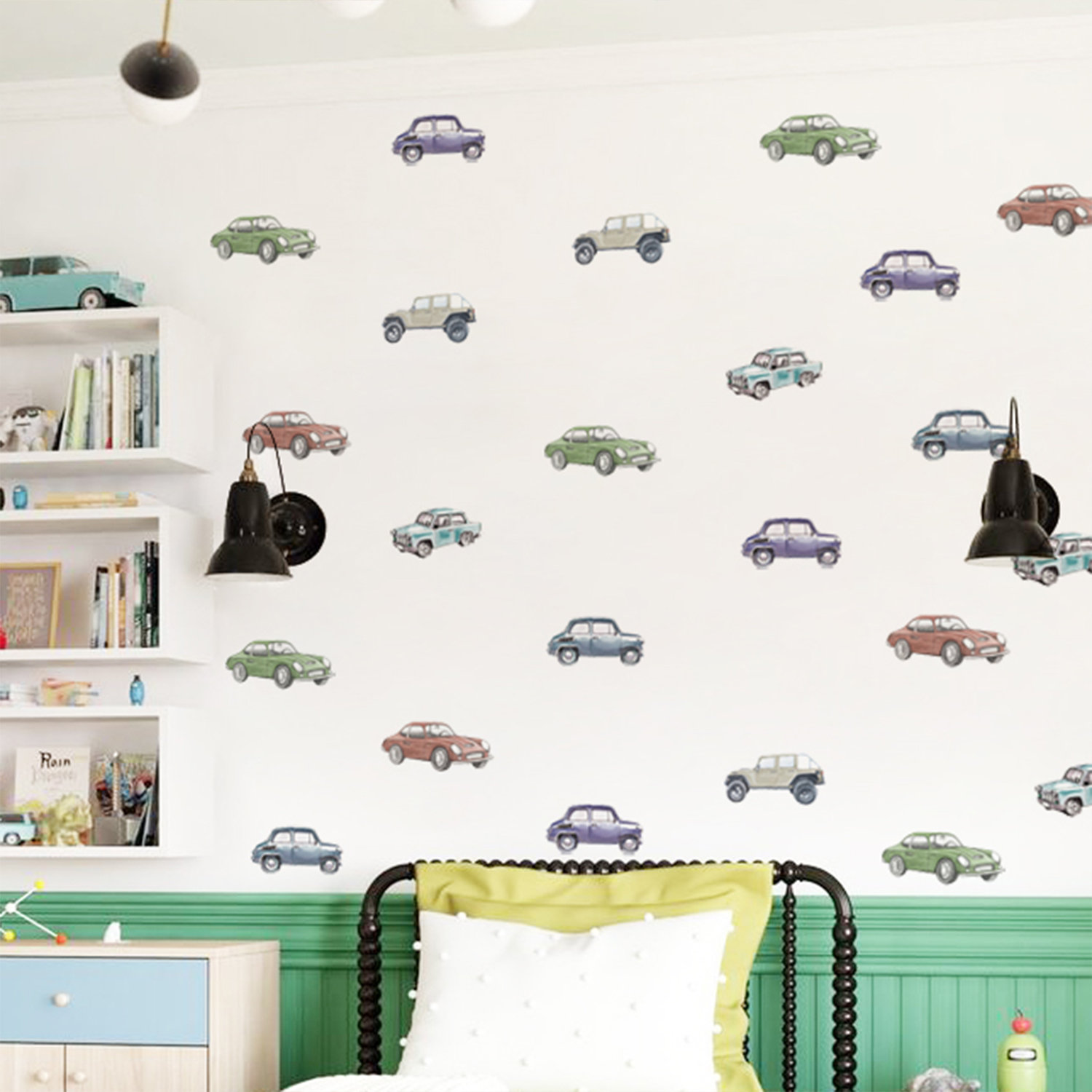 Mason & Marbles Cars Wall Decal | Wayfair