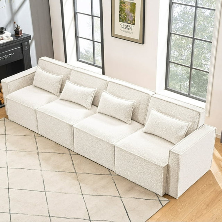 Ebern Designs Taufner 120'' Upholstered Sofa | Wayfair