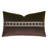 Eastern Accents Uma Diamond Border Decorative Pillow In Brown | Wayfair