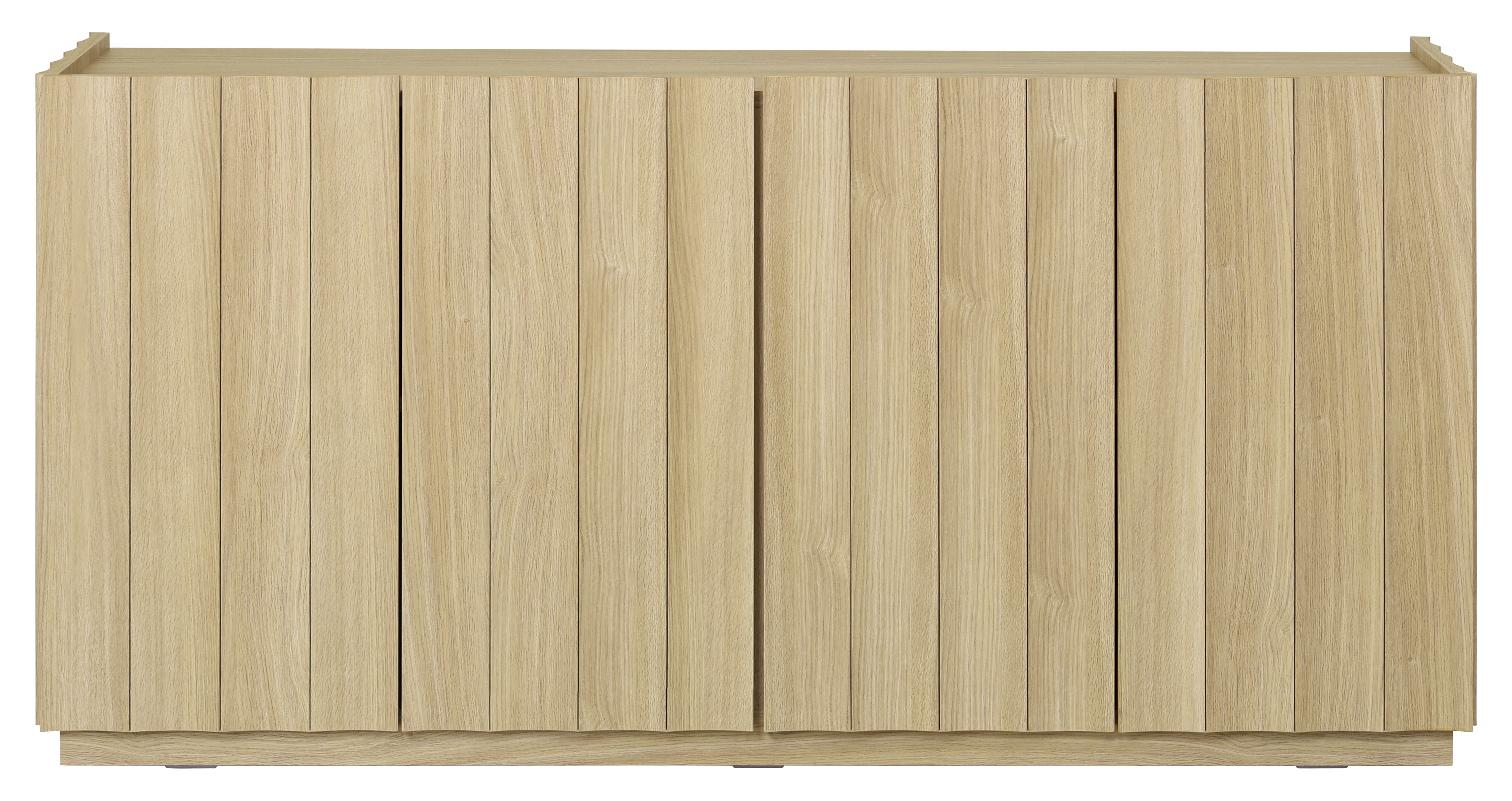 Everly Quinn Bloom Scallop 2 Drawer Sideboard | Wayfair