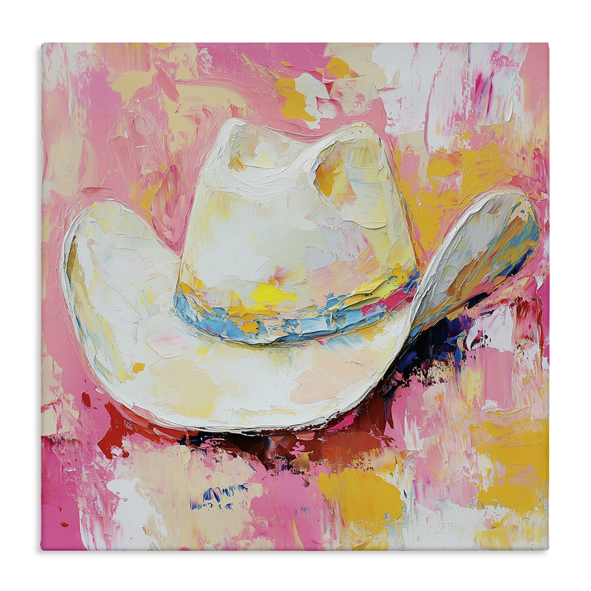 Ophelia & Co. Painterly Brushed Cowgirl Hat Canvas, design by Heidi ...