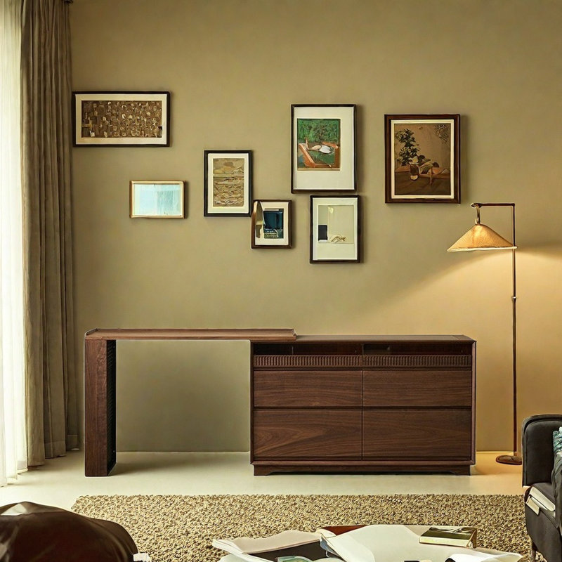 Zacklyo Modern Log Style Dresser | Wayfair