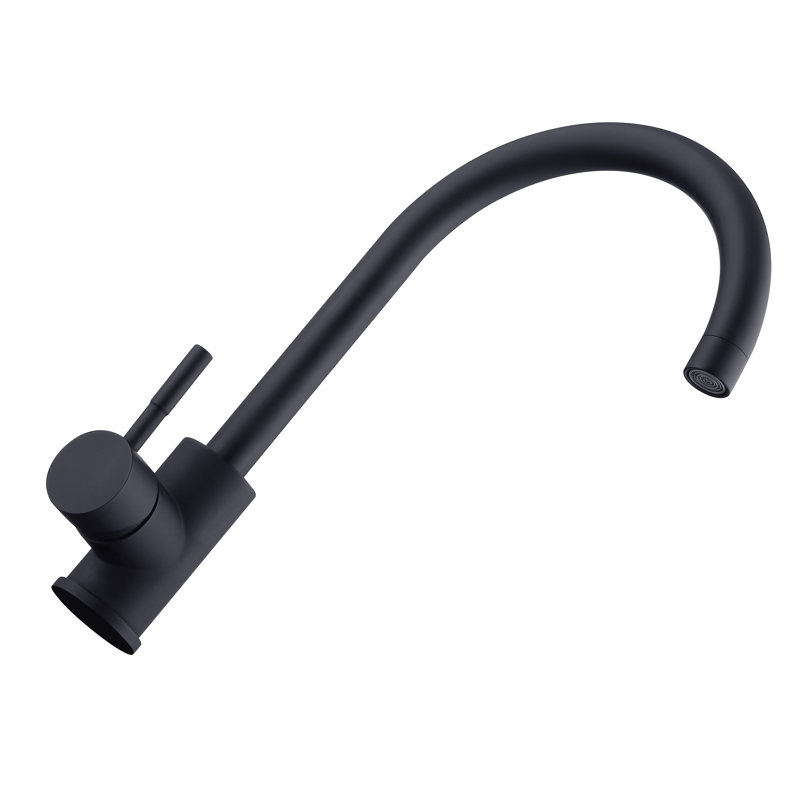 Averen Inc Stainless Steel Cartridge Single Handle Kitchen Faucet ...