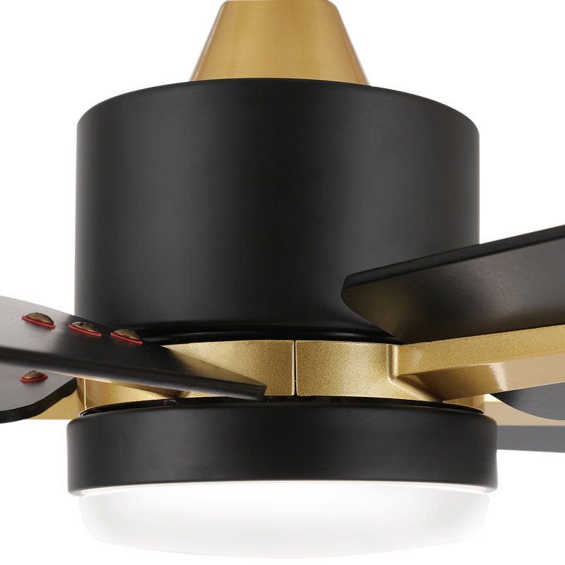 Willa Arlo™ Interiors 52" Shylo 5 - Blade LED Standard Ceiling Fan with ...