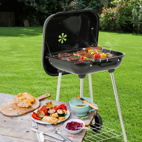 Mastercook 18"" Kettle Charcoal Grill | Wayfair