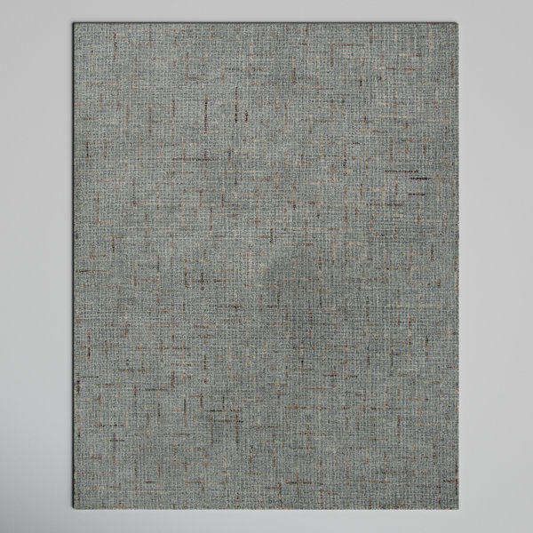 Caryville Handmade Tufted Wool Light Gray Area Rug & Reviews | Birch Lane