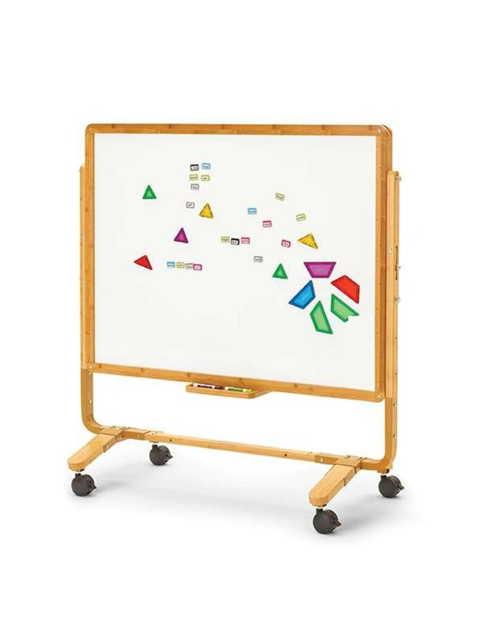 Copernicus Adjustable Bamboo / Rattan Board Easel | Wayfair