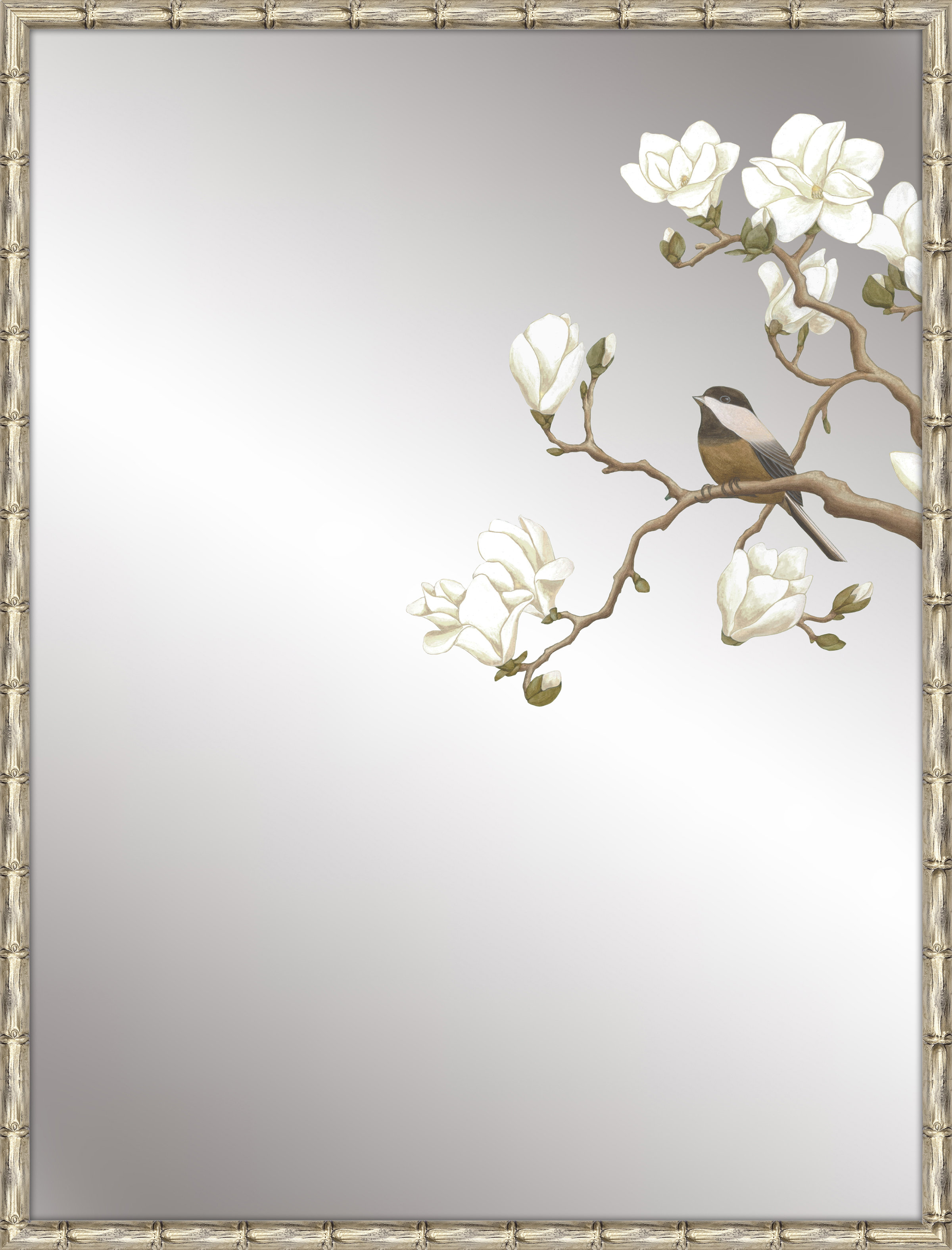 Chelsea Art Studio Oriental Magnolia I Mirror | Wayfair