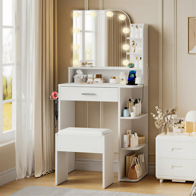 small vanity area
