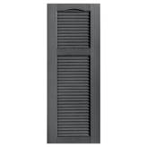 Alpha Shutters Cathedral Top Combination Shutters Pair & Reviews | Wayfair