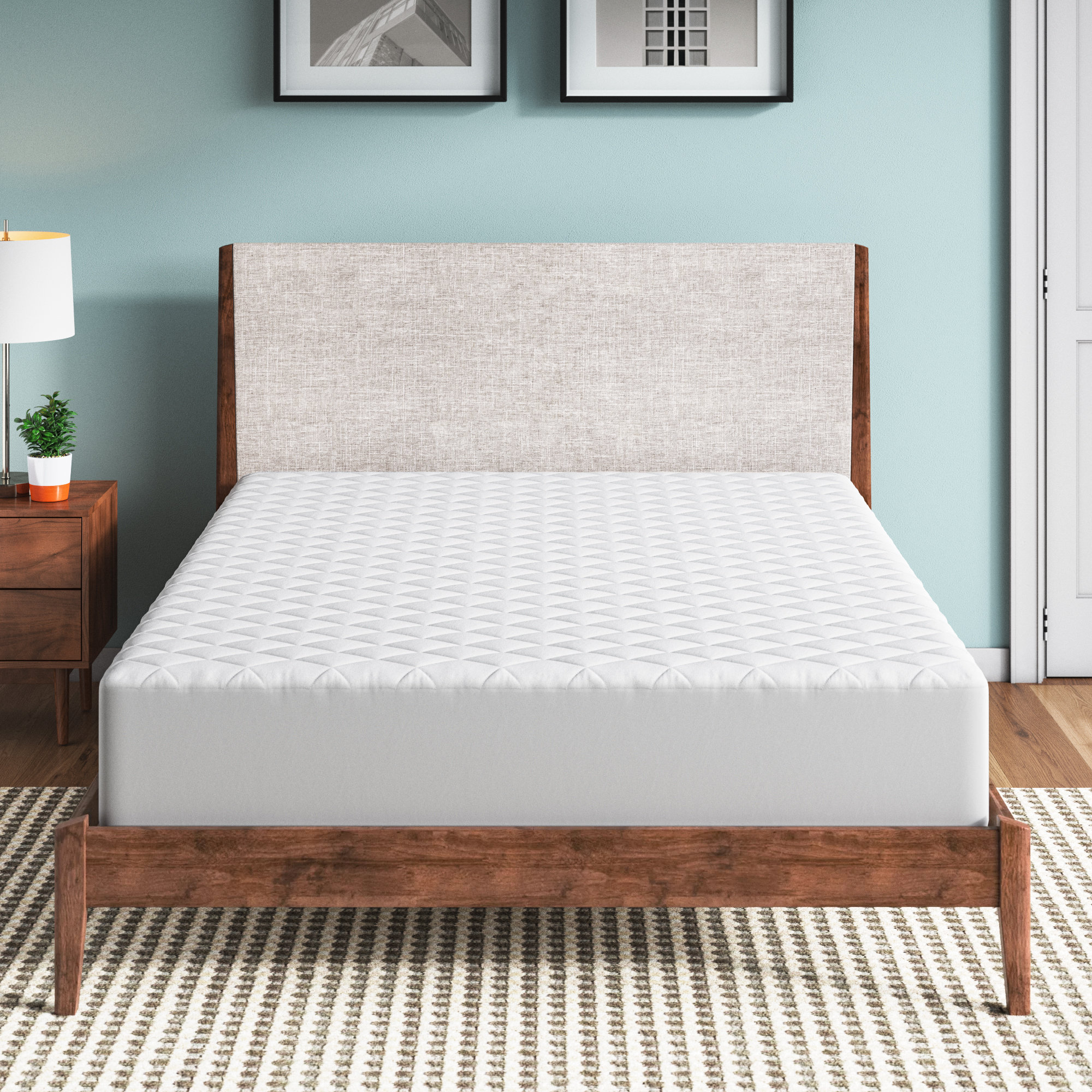 Alwyn Home Oakdale Down Alternative Mattress Pad & Reviews - Wayfair Canada