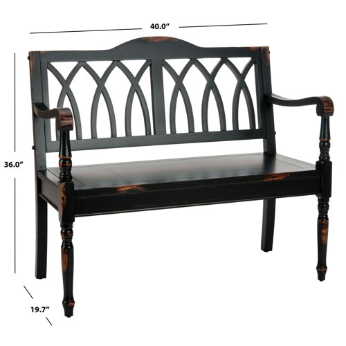Lark Manor Metinaro Solid Wood Bench & Reviews | Wayfair