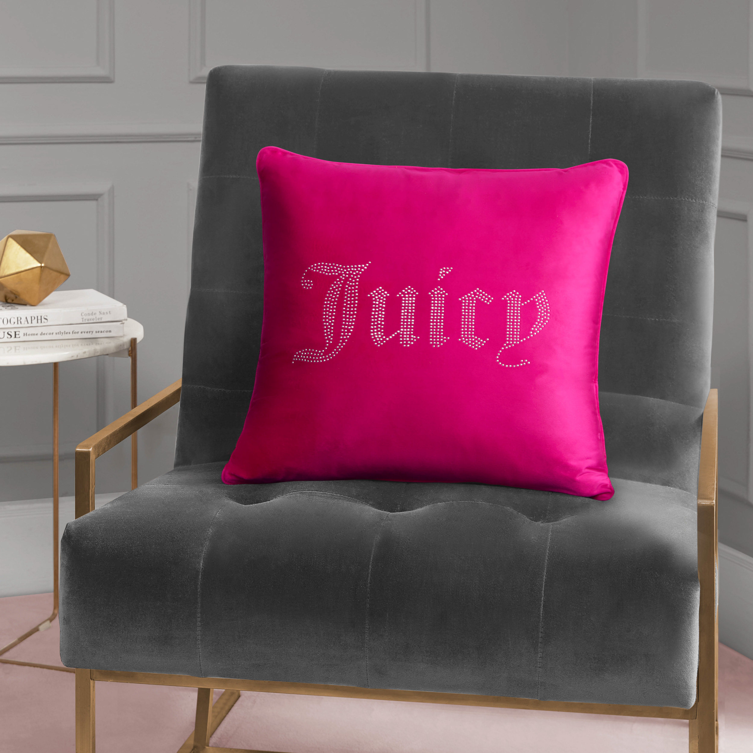 Juicy Couture Rhinestone Decorative Pillows & Reviews | Wayfair