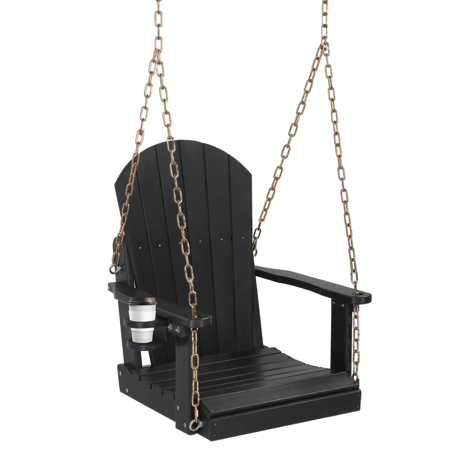 Ebern Designs Single-person Hdpe Porch Swing | Wayfair