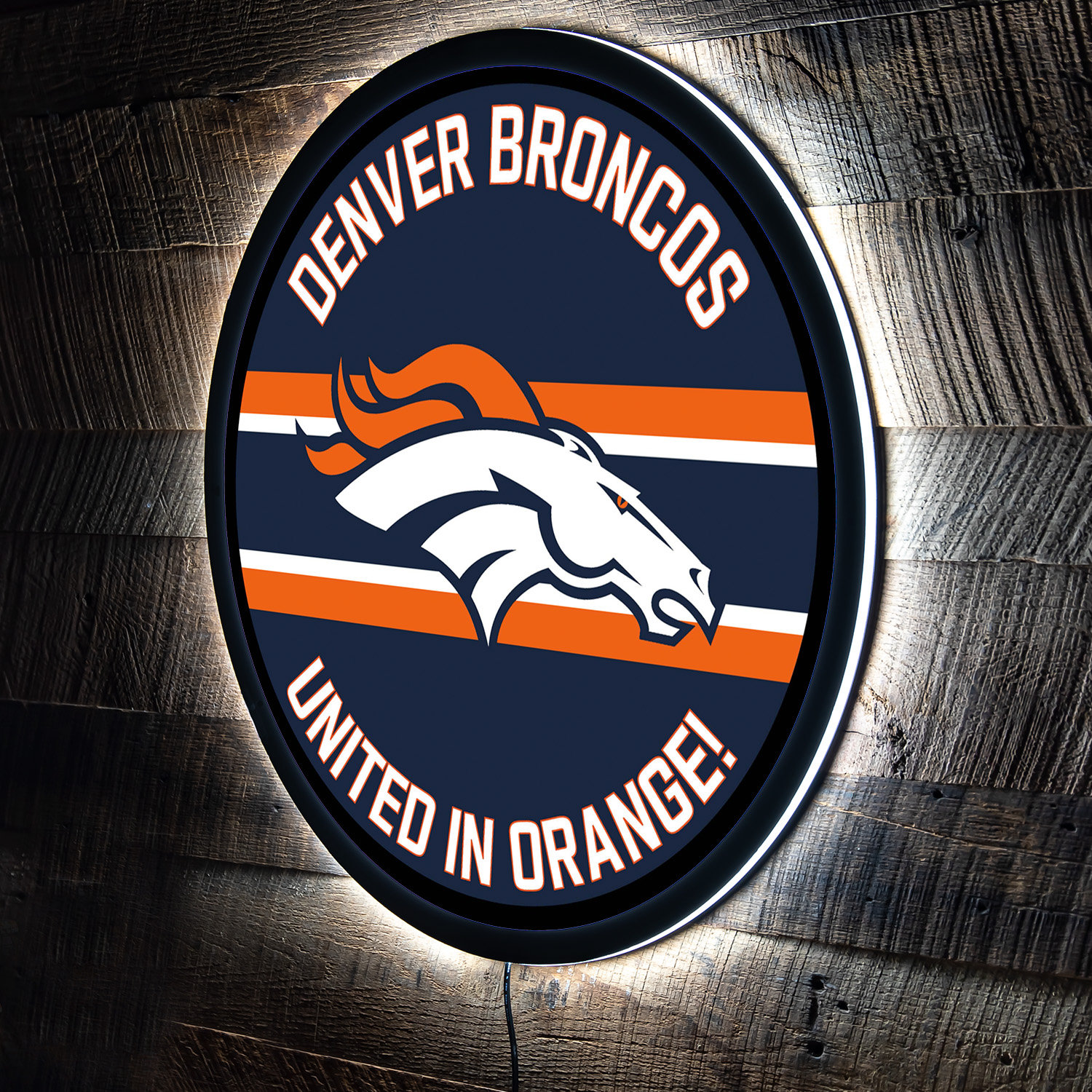 Evergreen Enterprises, Inc Denver Broncos LED Wall Sign | Wayfair