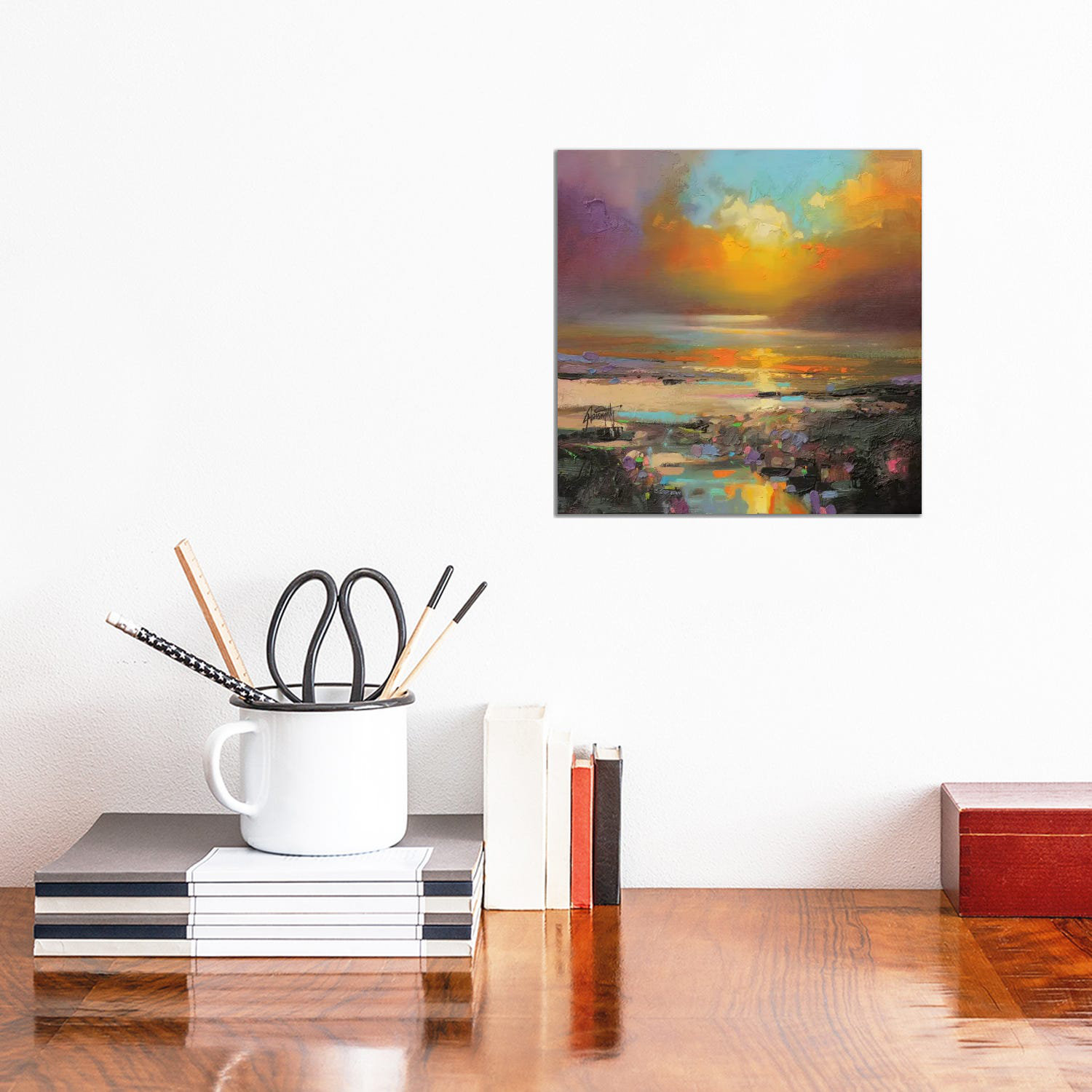 iCanvas Golden Light by Scott Naismith - Graphic Art Print | Wayfair