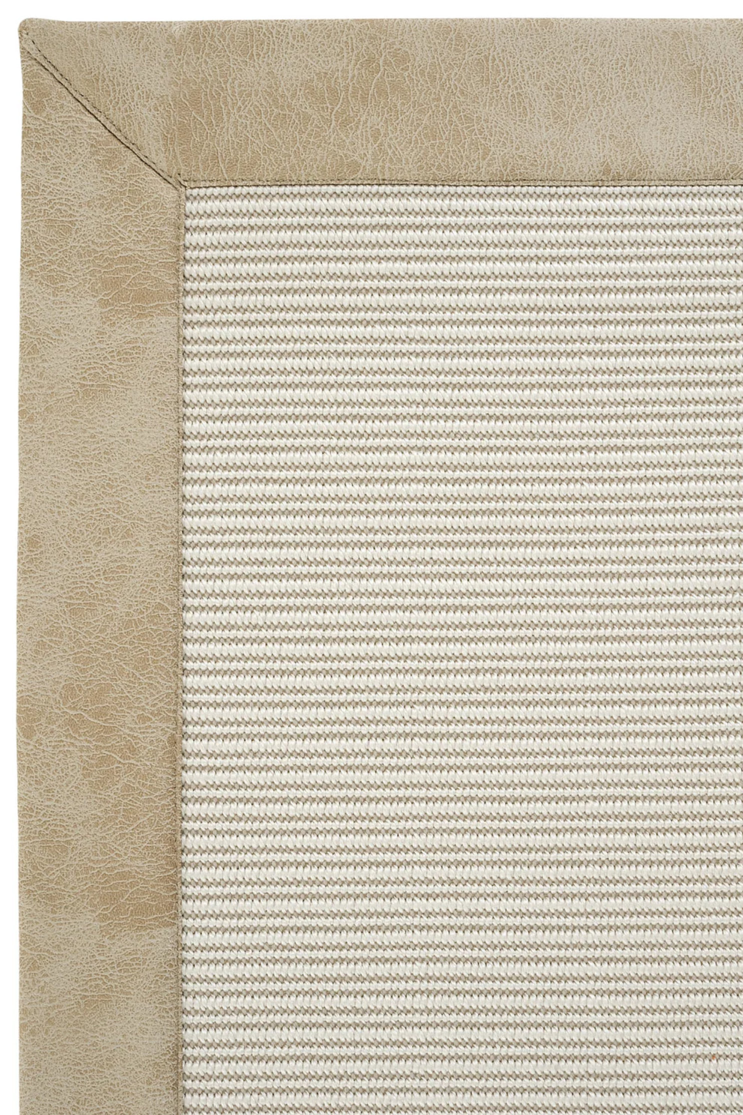 Rugpera Kent Leather Medusa Border Sisal Carpet | Wayfair