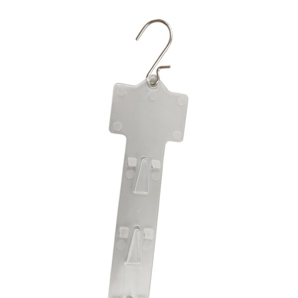 FixtureDisplays 5 Pieces Hanging Merchandising Strip Display Plastic ...