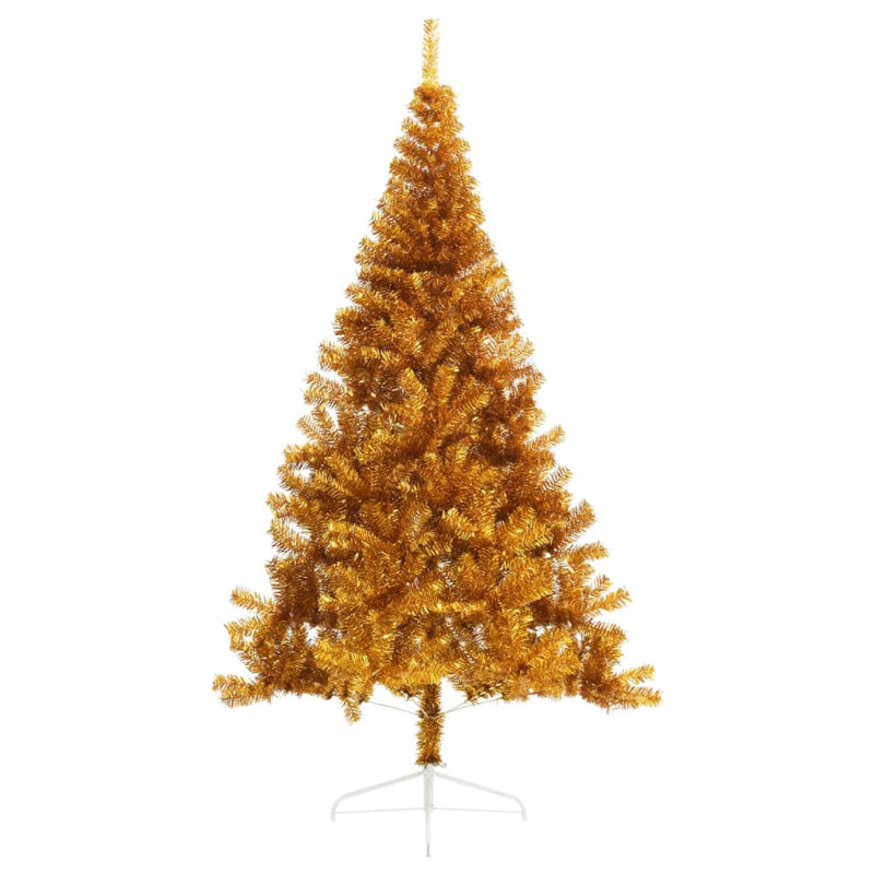 The Holiday Aisle® Christmas Tree Decoration Artificial Half-Circle ...