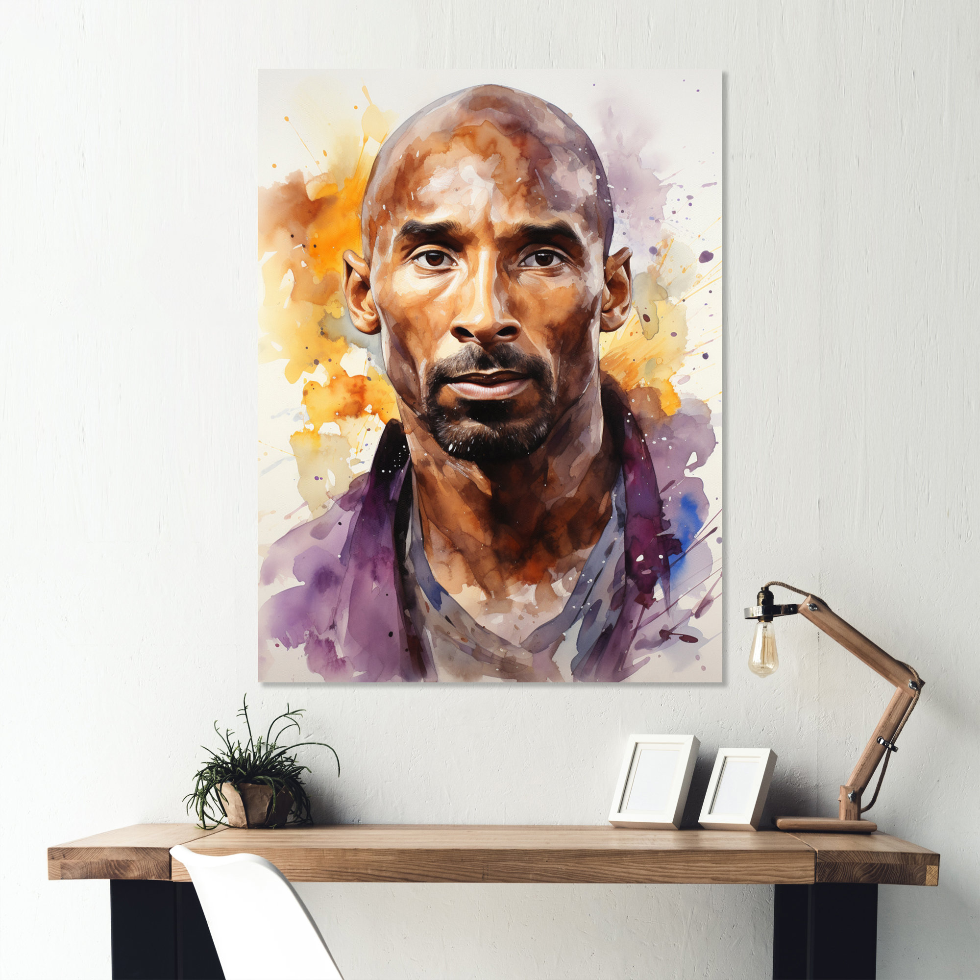 Red Barrel Studio Basketball Portrait II - Basketball Metal Wall Art ...