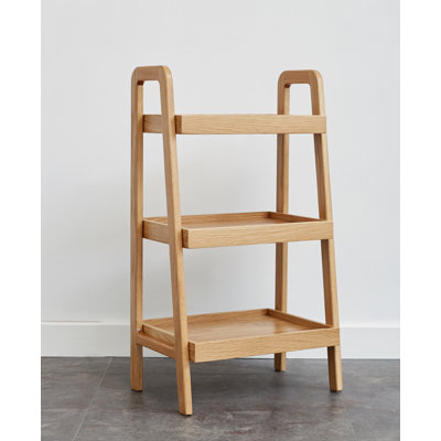 Latitude Run® 17'' W Solid Wood Storage Rack | Wayfair