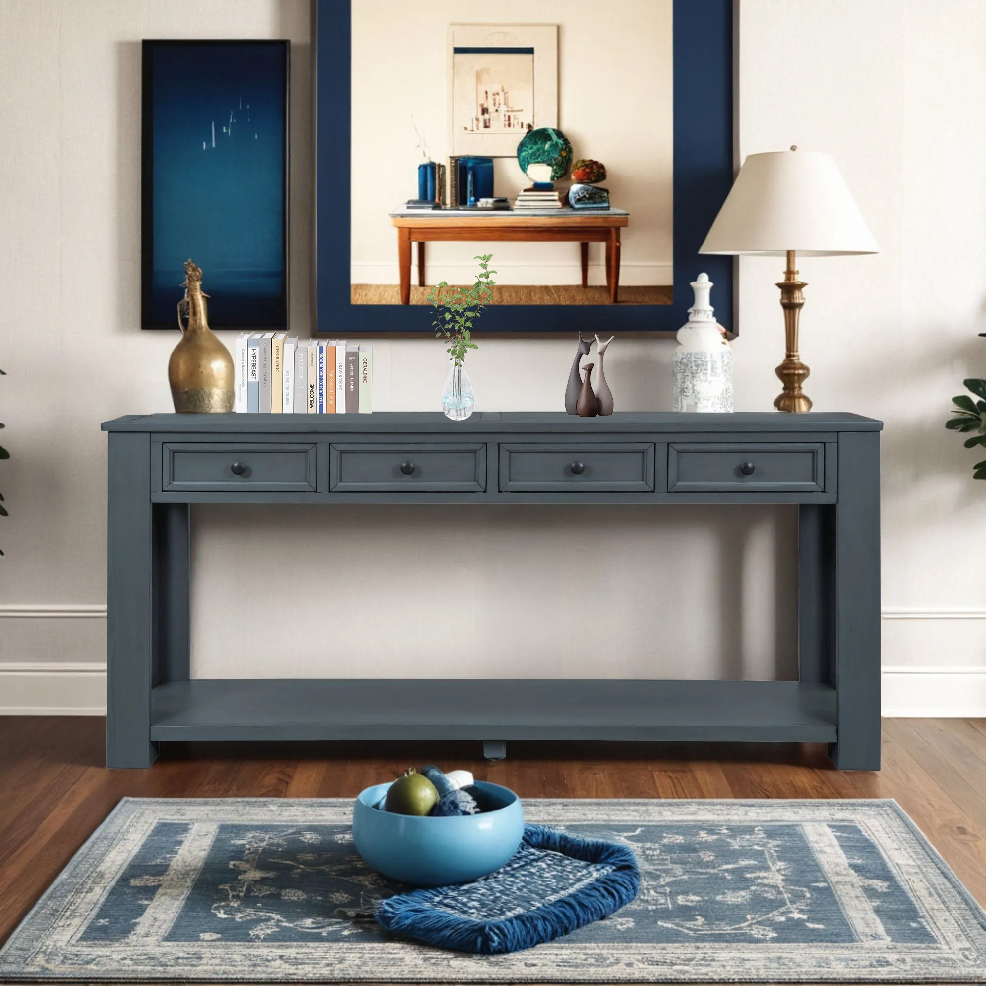 Lark Manor™ Hagberg 64" Console Table | Wayfair