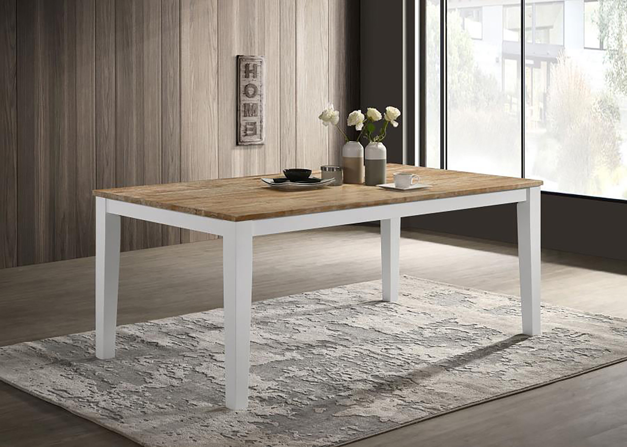 Laurel Foundry Modern Farmhouse® Horton Dining Table | Wayfair