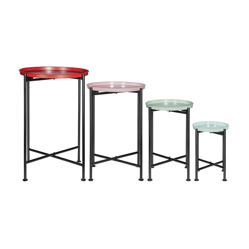 Latitude Run® Nesting Plant Stands Set of 4 | Wayfair