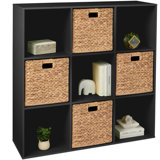 Latitude Run® 9-Cube storage manager, bookshelf opening, bookshelf ...