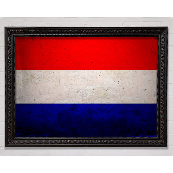 Bright Star Netherland Flag - Single Picture Frame Art Prints | Wayfair ...