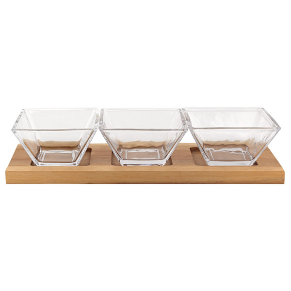 Latitude Run® Bobina Glass Condiment Server - Wayfair Canada