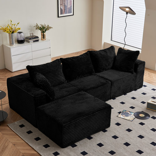Black Sectionals & Sectional Couches You'll Love