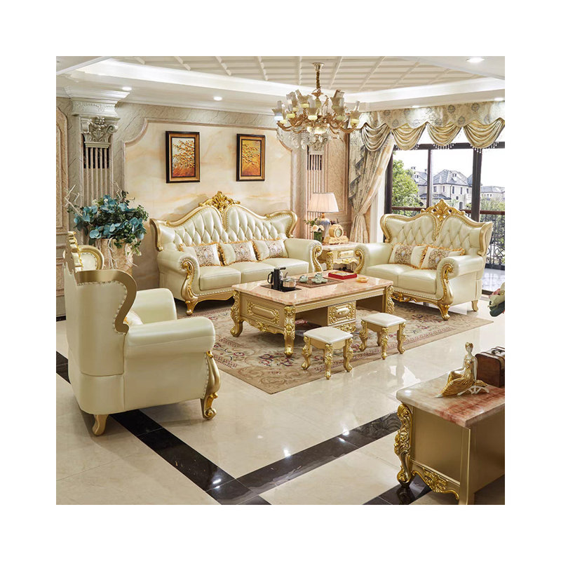 Romero European Style Sofa Solid Wood Sofa | Wayfair