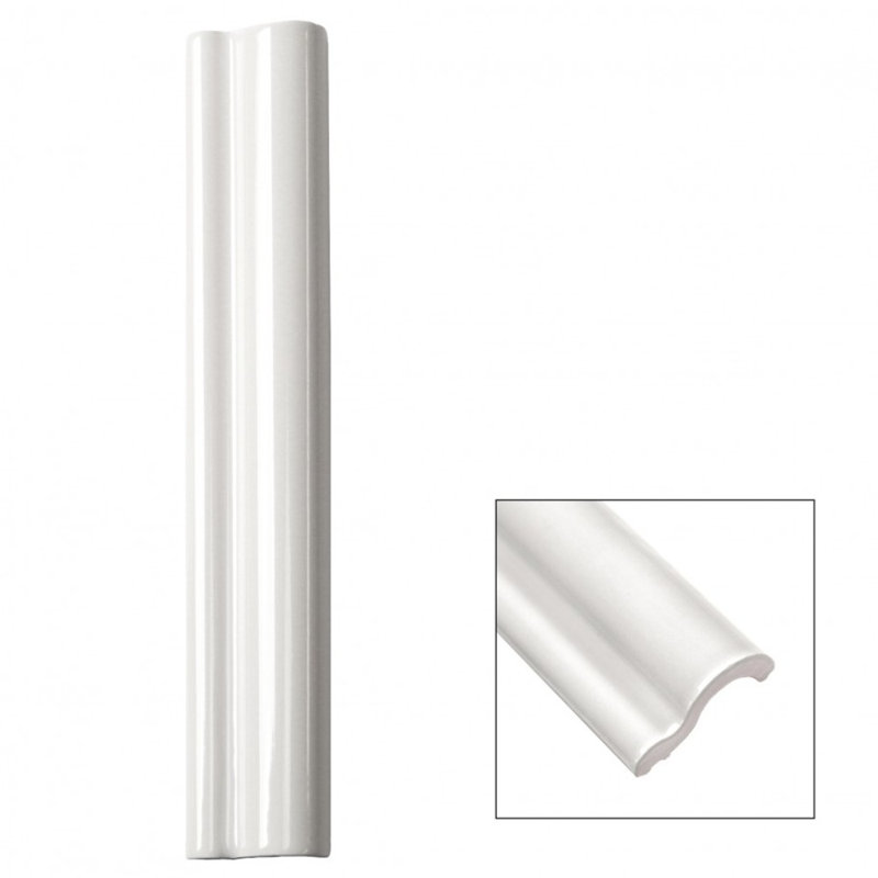 Bond Tile Barcelona 12" x 2" Ceramic Quarter Round Tile Trim & Reviews ...