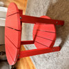 Watchmen Plastic Folding Adirondack Chair with Table & Reviews | Wayfair