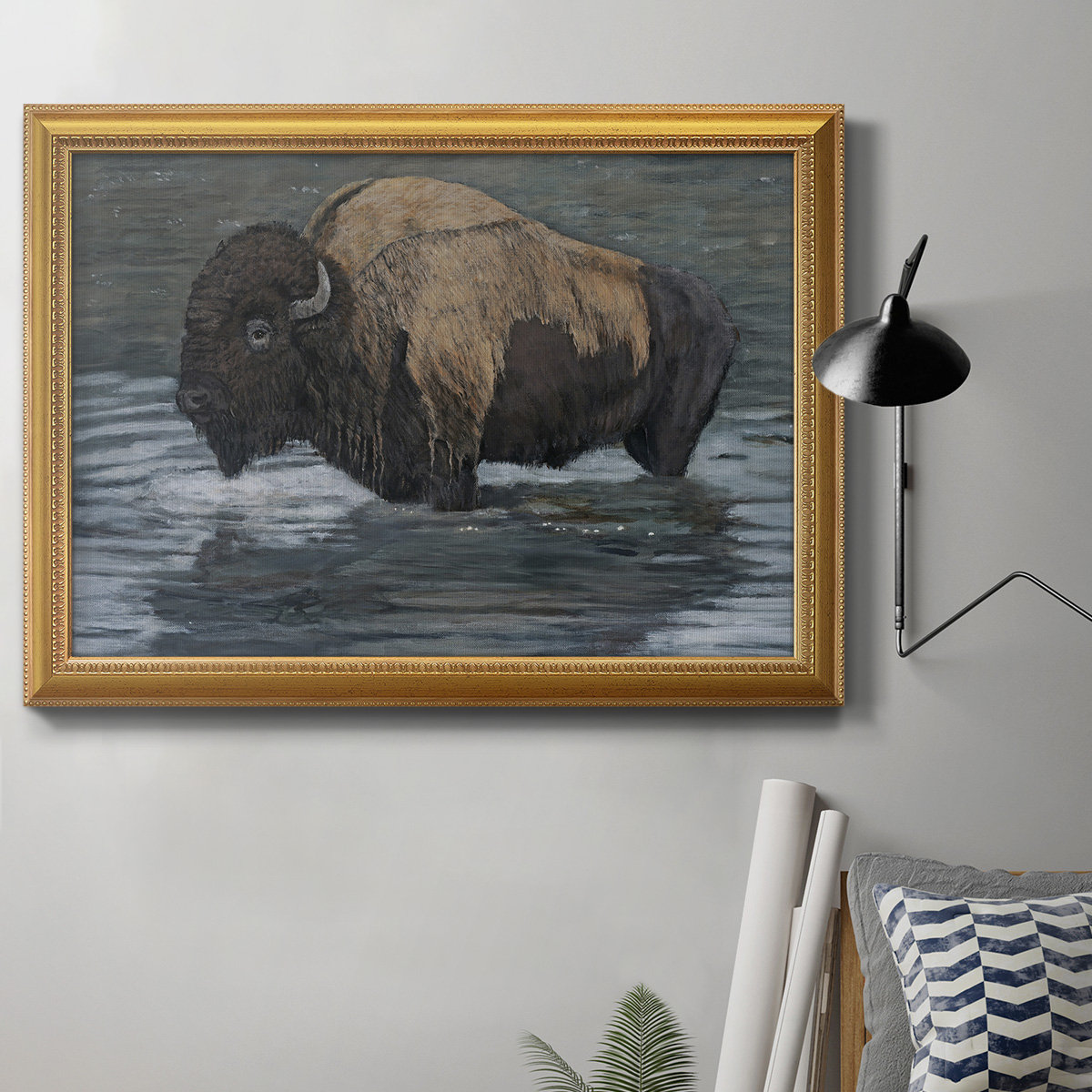 Foundry Select Cooling Premium Framed Canvas- Ready To Hang - Wayfair ...