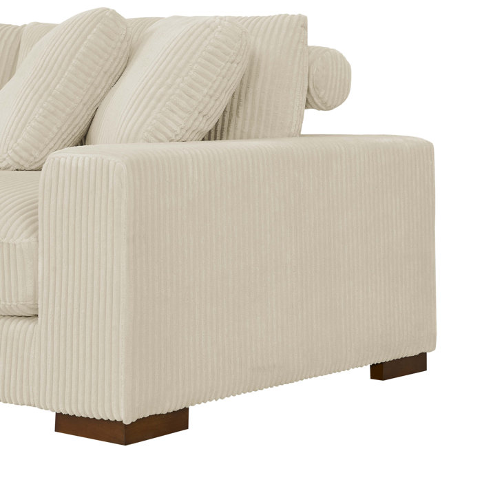 Hokku Designs Amritbir 6 - Piece Upholstered Sectional & Reviews | Wayfair