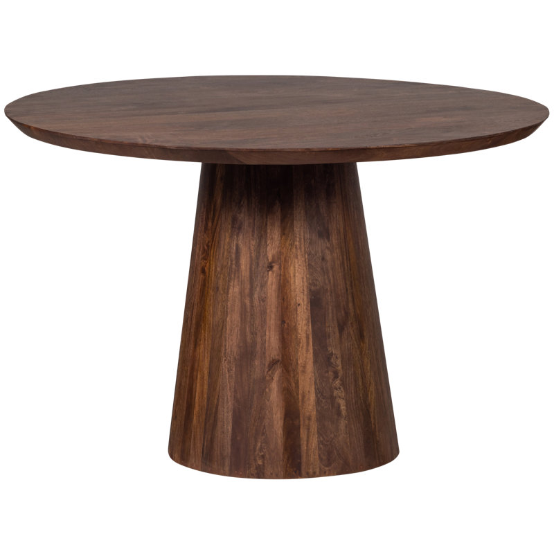BePureHome Limit Round Solid Wood Dining Table | Wayfair.co.uk